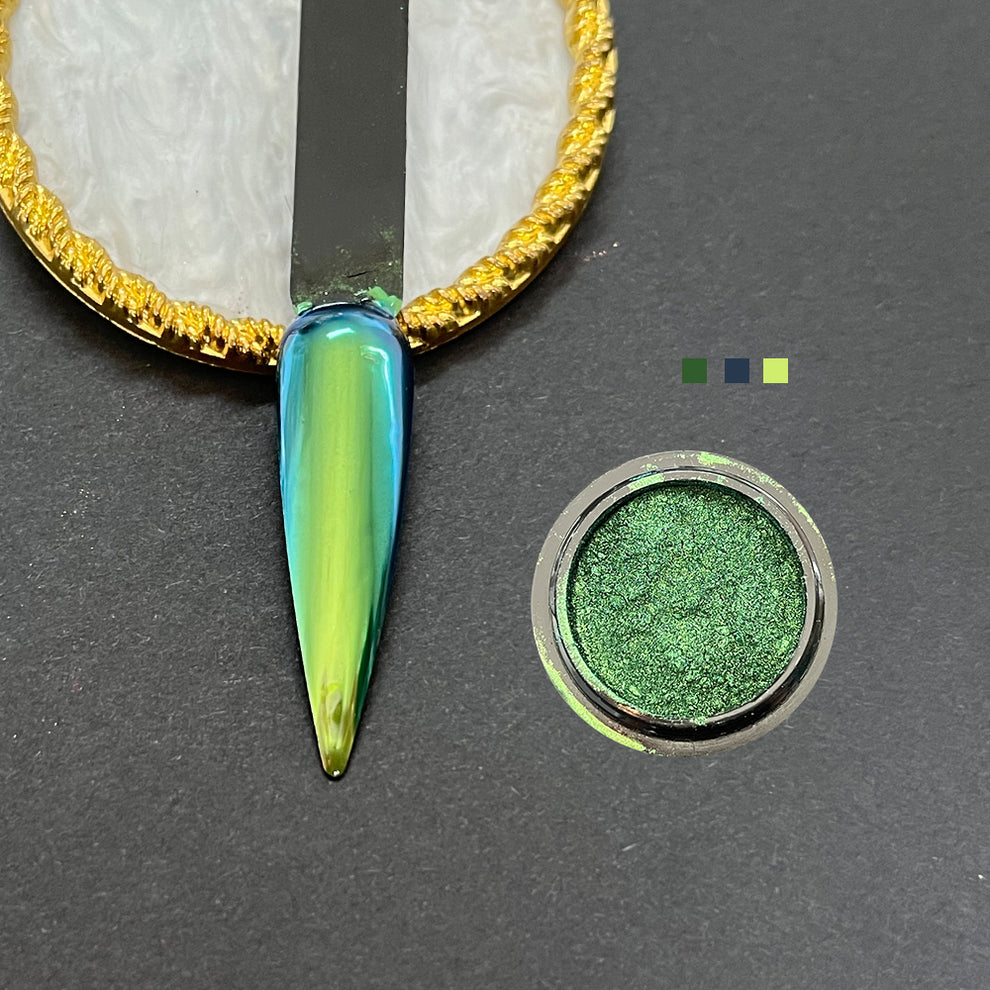 Blue Green Yellow Super Color Shift (Chameleon) Powder – Just Pigments