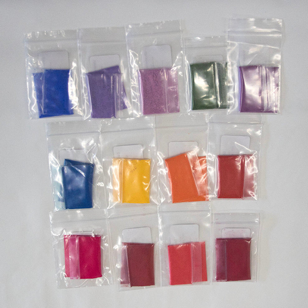 Sample Pack 13 Matte Colors (Pigments Without Mica) – Just Pigments